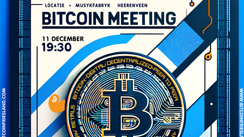 Bitcoin Friesland Meetup - Heerenveen | BitcoinOnly Events
