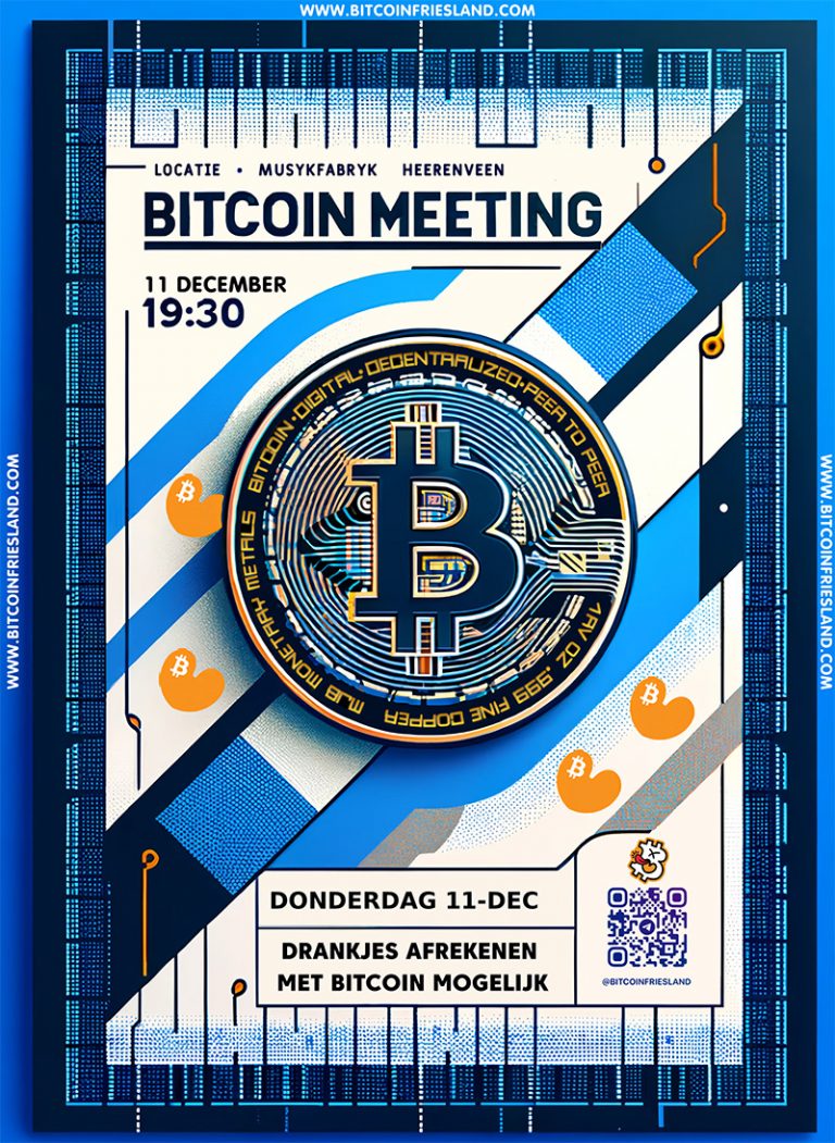 Bitcoin Friesland Meetup - Heerenveen | BitcoinOnly Events